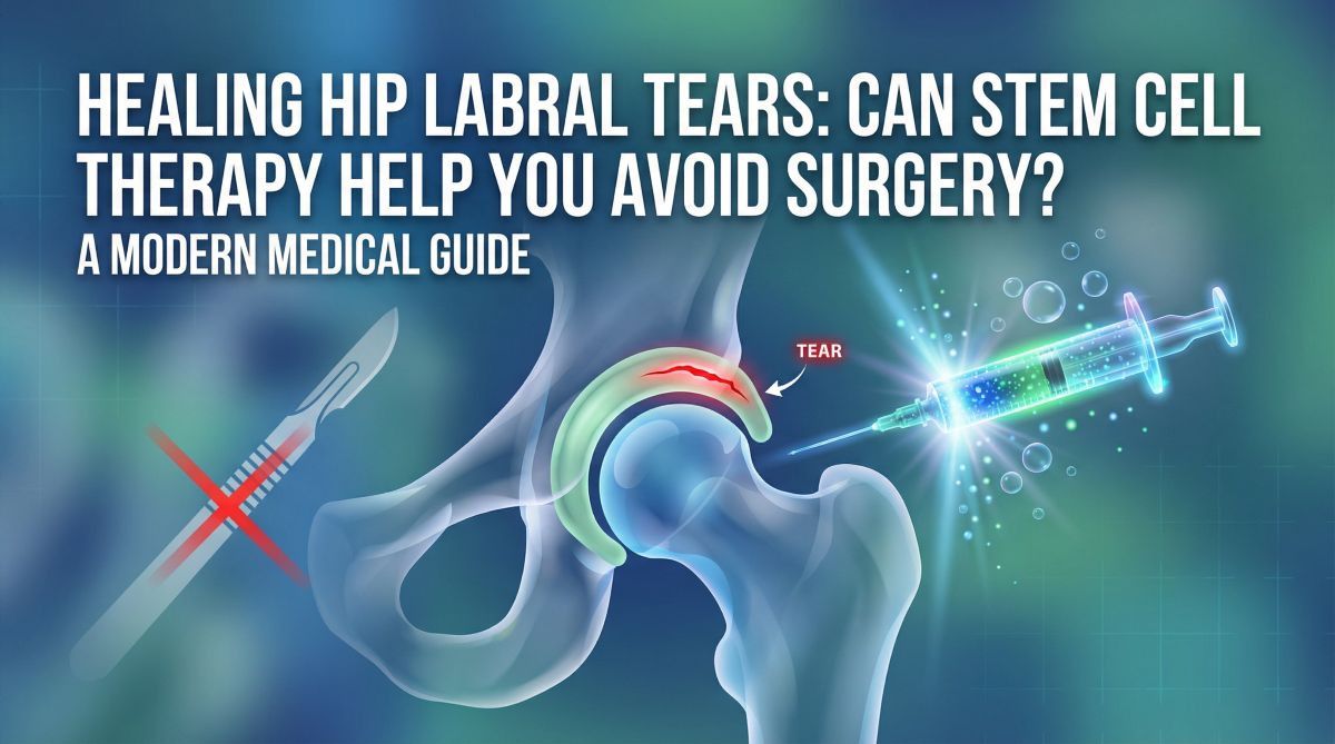 Healing Hip Labral Tears: Can Stem Cell Therapy Help You Avoid Surgery ...