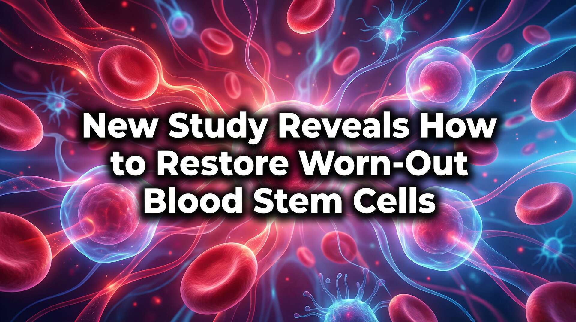 New Study Reveals How to Restore Worn-Out Blood Stem Cells | National ...
